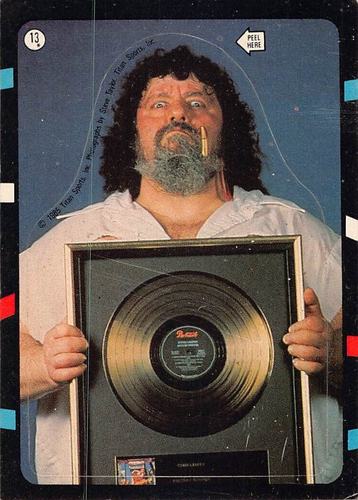 1985 Topps WWF Wrestling Captain Lou Albano Sticker # 13 | eBay