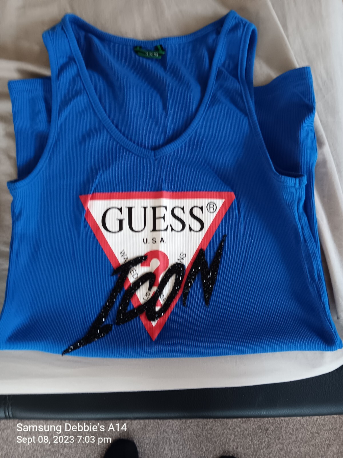 Guess "Icon" Vest Top | the Sports ON Tap