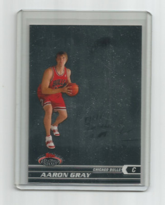 AARON GRAY(Chicago Bulls) 2007-08 TOPPS STADIUM CLUB NBA ROOKIE CARD ...