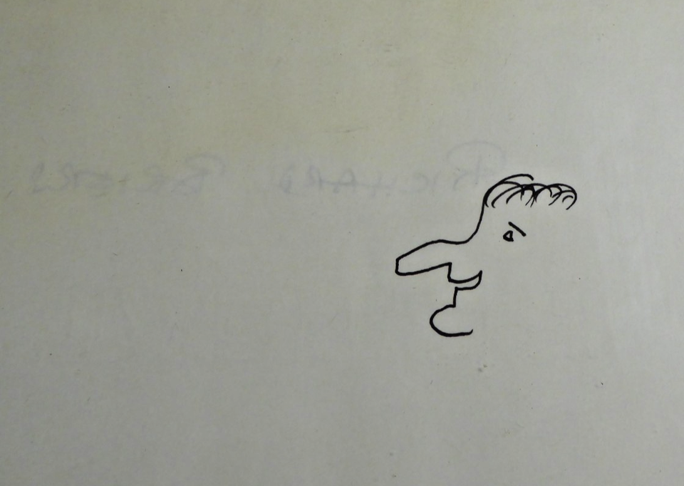 Signed Richard Briers Drawing Self Portrait Caricature Autograph TV ...