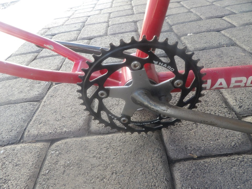 1987 Haro FSX Frame Original Paint & Decals w/orginal Haro crank BMX ...