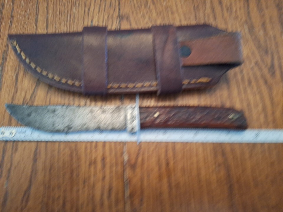 Antique Vintage Remington UMC RH4 Fixed Blade Knife w/UnmatchedSheath ...