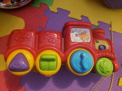 VTech Roll & Surprise Animal Train, Music, Lights, Pop Up, 6-36 Months ...