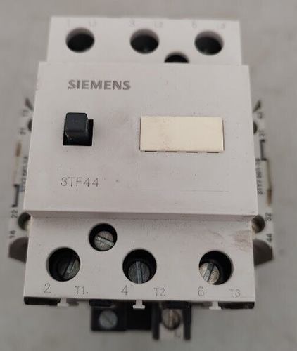 SIEMENS 3TF44 SIZE 1 STARTER 110/120V. COIL 3TF4422-0B | eBay