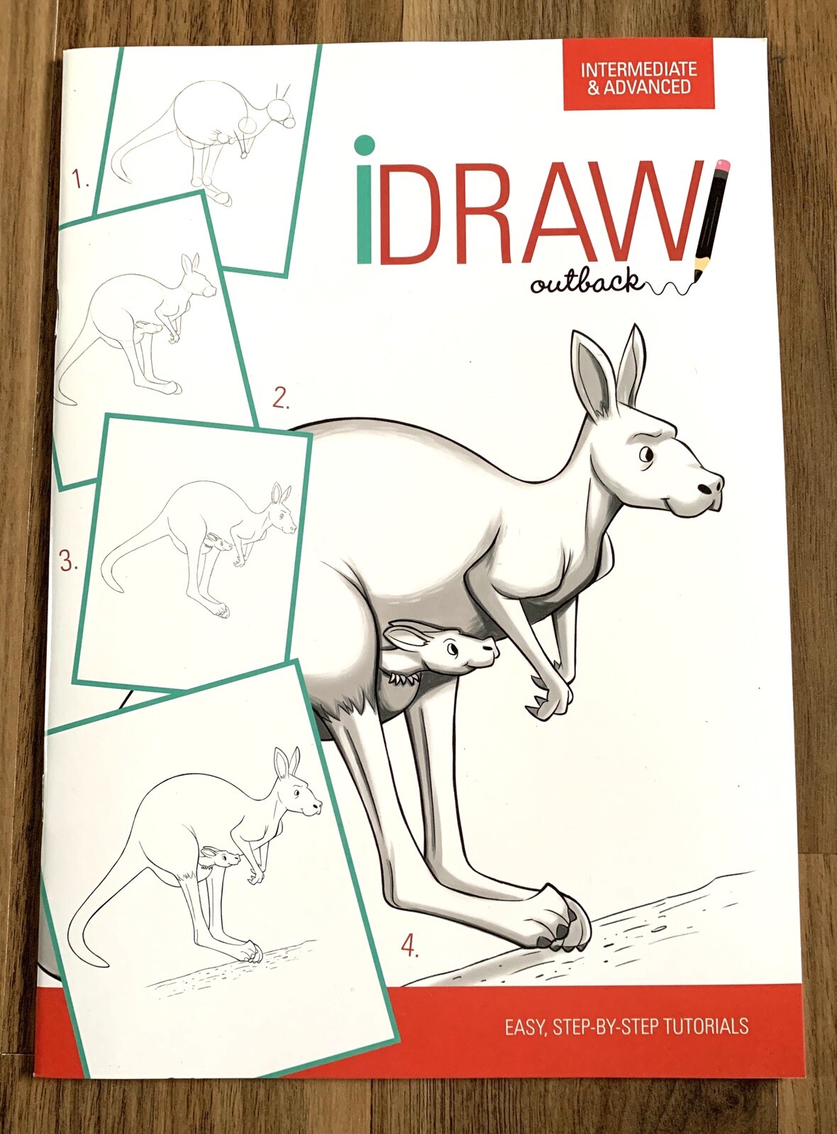 iDRAW ~ Outback ~ 24 Page Step-By-Step Tutorial ~ Learn to Draw Book ...