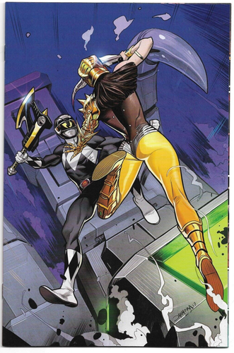 Mighty Morphin Power Rangers #20 Boom! Studios 2017 NM Black Variant ...