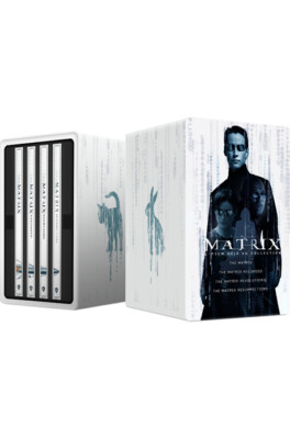 The Matrix 4-Film Steelbook Deja Vu Collection - 4K UHD & BLU-RAY Box ...