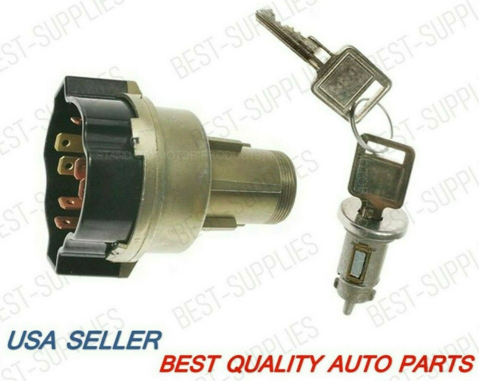 Ignition Lock Cylinder Starter Switch In Dash w/ Keys For 1967-79 ...