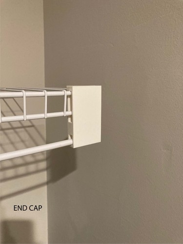 Rubbermaid Free slide shelve End Cap | eBay