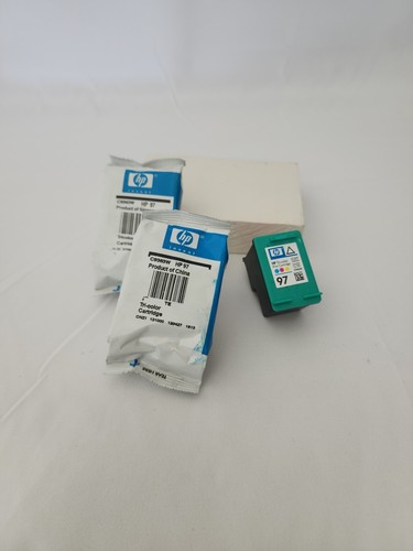 HP 97 Tri-Color Ink Cartridge C9363WN Genuine New Sealed | eBay