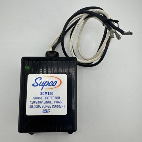 Supco SCM150 Surge Protector. 120 / 240V, Single Phase 150,000 Amps | eBay