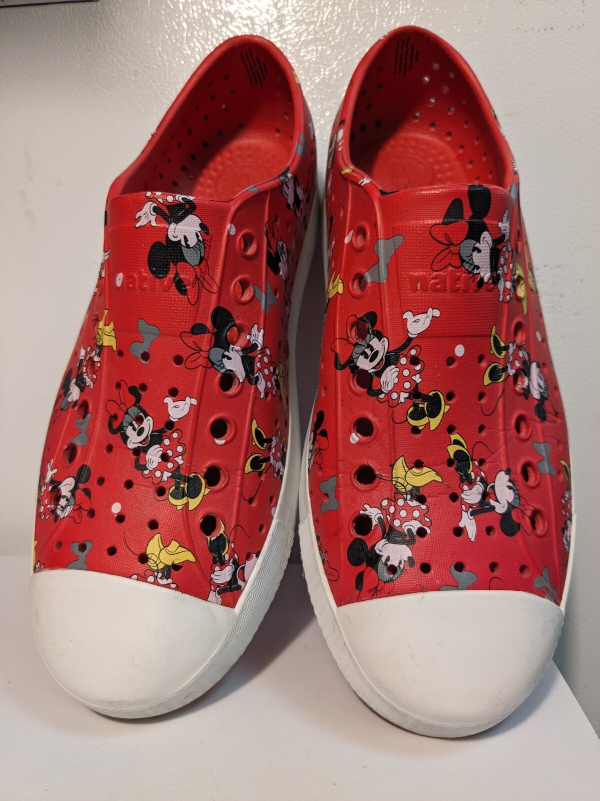 Native Disney Parks Minnie Mouse Red Shoes Size 9 W, … - Gem