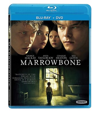 Marrowbone (Blu-ray/DVD) George MacKay, BRAND NEW, WITH SLIPCOVER ...