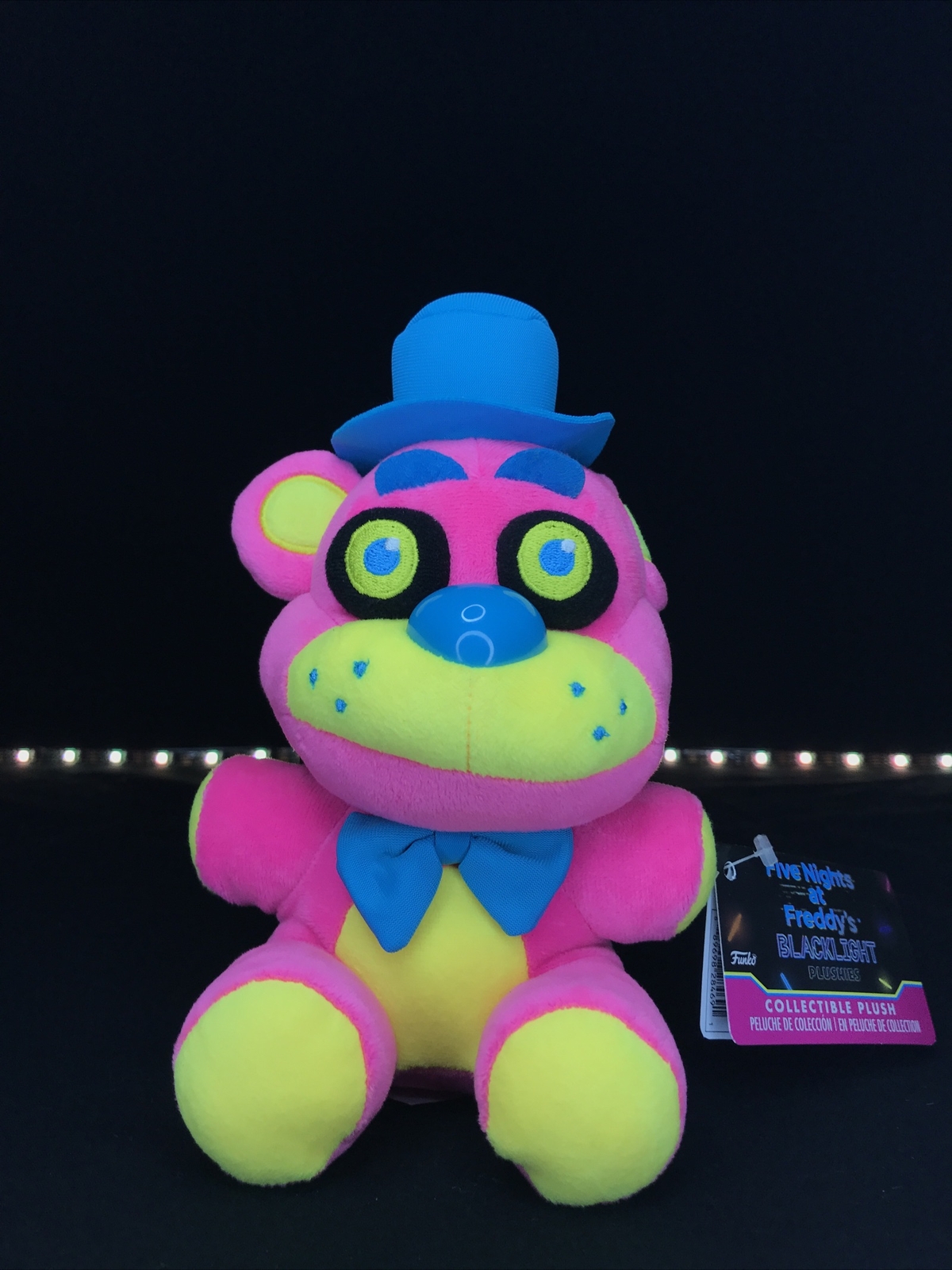 FUNKO PINK FREDDY BLACKLIGHT 2017 FNAF FIVE NIGHTS AT FREDDYS 8" Plush ...