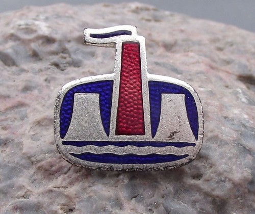 Vintage Power Station Plant Cooling Towers Chimney Stack East Germany ...