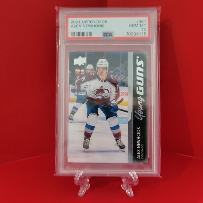 2021-22 Upper Deck Series 2 Young Guns Rookie Alex Newhook PSA 10 | eBay