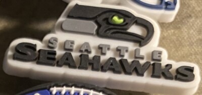 Seattle Seahawks silicone shoe charm, 5 for $5, read description | eBay