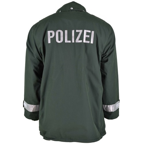 Genuine German police jacket GoreTex green waterproof BGS parka Border ...