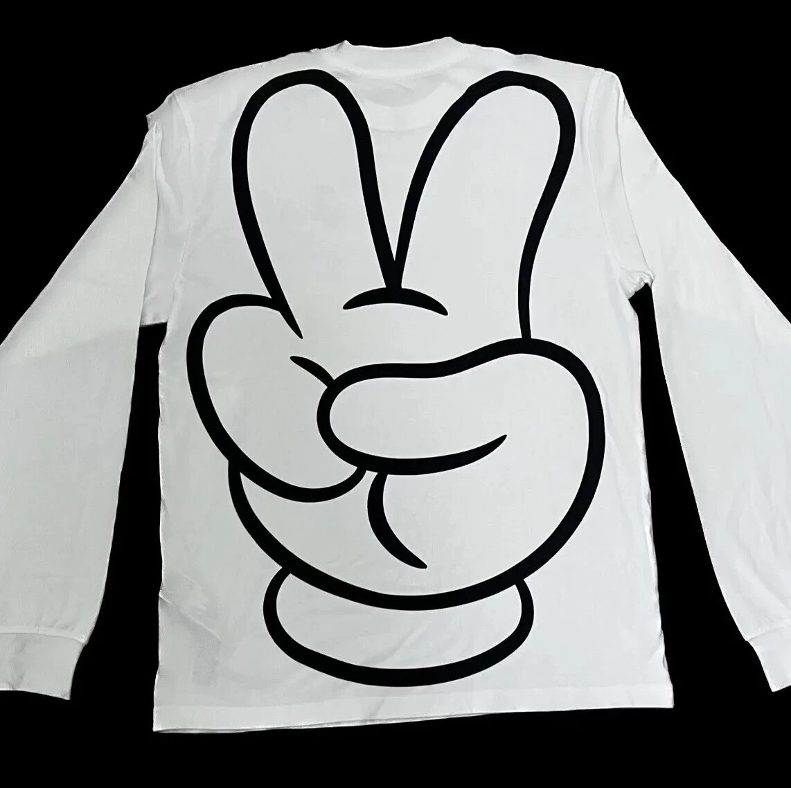 Mickey Mouse Hands Peace