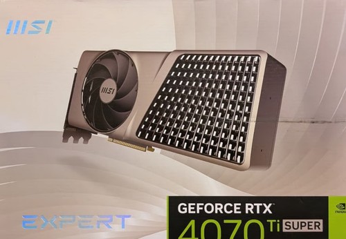 MSI RTX 4070 Ti SUPER expert edition | eBay