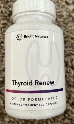 Bright Naturals Thyroid Renew 60 Capsules Sealed | eBay