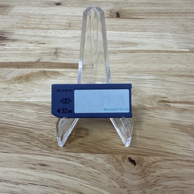 OEM Sony Genuine Memory Stick | 32MB MEGABYTE | MSA-32A | eBay