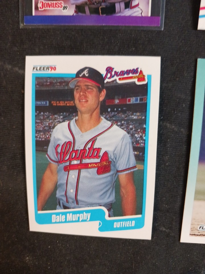 Dale Murphy Baseball Card Lot Of 17 Different. 2 Error Cards | eBay