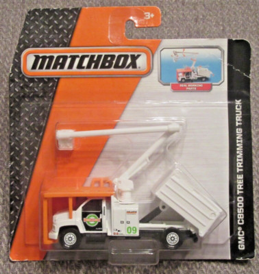 MATCHBOX 2015 REAL WORKING RIGS MBX TREE TRIMMING TRUCK GMC C8500 #023 ...