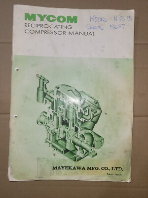 MYCOM Reciprocating Compressor Manual | eBay