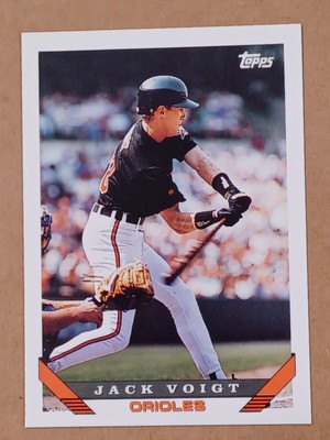 1993 Topps Traded #27T Jack Voigt | eBay