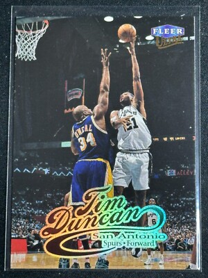 1998 Fleer Ultra #55 Tim Duncan Spurs HOF 5 | eBay