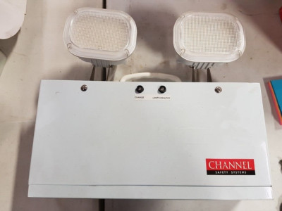 Channel Safety System Twin Spot Light Non-Maintained Flood Lamps | eBay UK