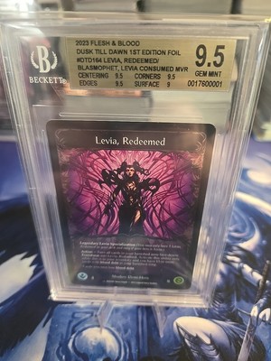 Levia Redeemed Blasmophet Consumed Legendary Cold Foil Marvel BGS 9.5 ...