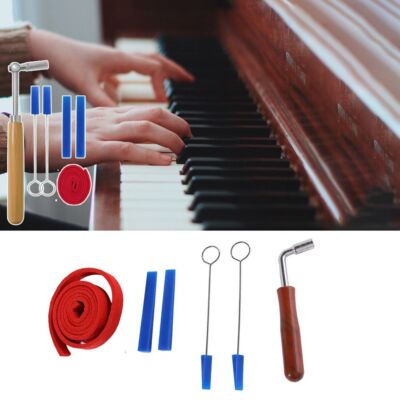 Piano Tuning Kit Piano Wrench Tuner Wrench Handle Kit Tuner Tools Music ...