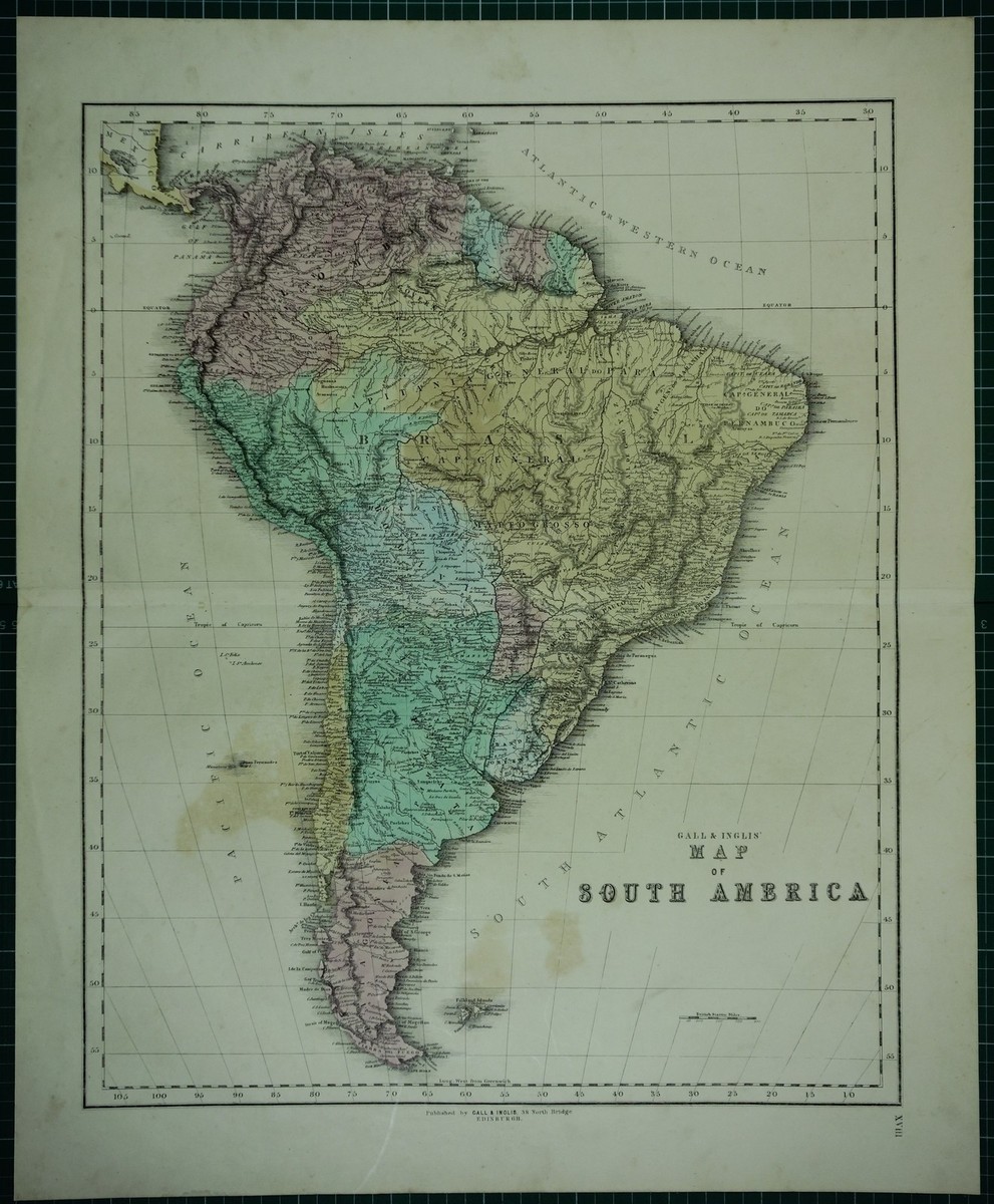 Large Map Of South America South America Detailed Physical Map