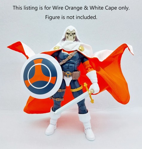 Marvel Legends The Cabal Taskmaster Dedicated Orange & White Wire Cape ...