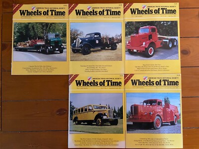 Wheels of Time Magazine ATHS 2002 Vol. 23, #1,2,3,5,6 (Missing #4) | eBay