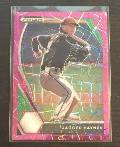 2021 Panini Prizm Draft Picks JAGGER HAYNES Pink Velocity #PDP219 | eBay