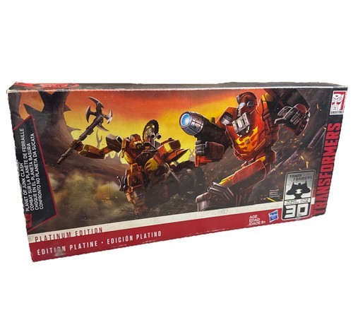 Transformers Generations Planet of Junk Clash Platinum Edition ...