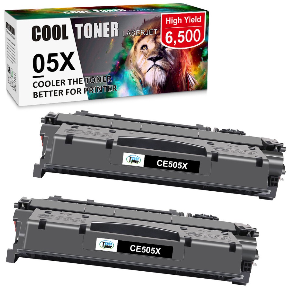 CE505X High Yield Toner Cartridge for HP 05X Laserjet P2050 P2055 ...