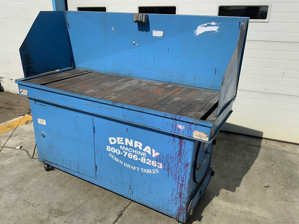 72" X 28" DENRAY DOWNDRAFT TABLE MODEL 2872B: STOCK #79832 | eBay