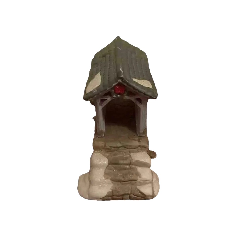 Cobblestone Corners 2002 Christmas Village Porcelain Covered Foot ...