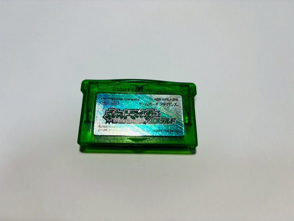 Nintendo Gameboy Advance Pokemon Emerald Japan -0039 | eBay