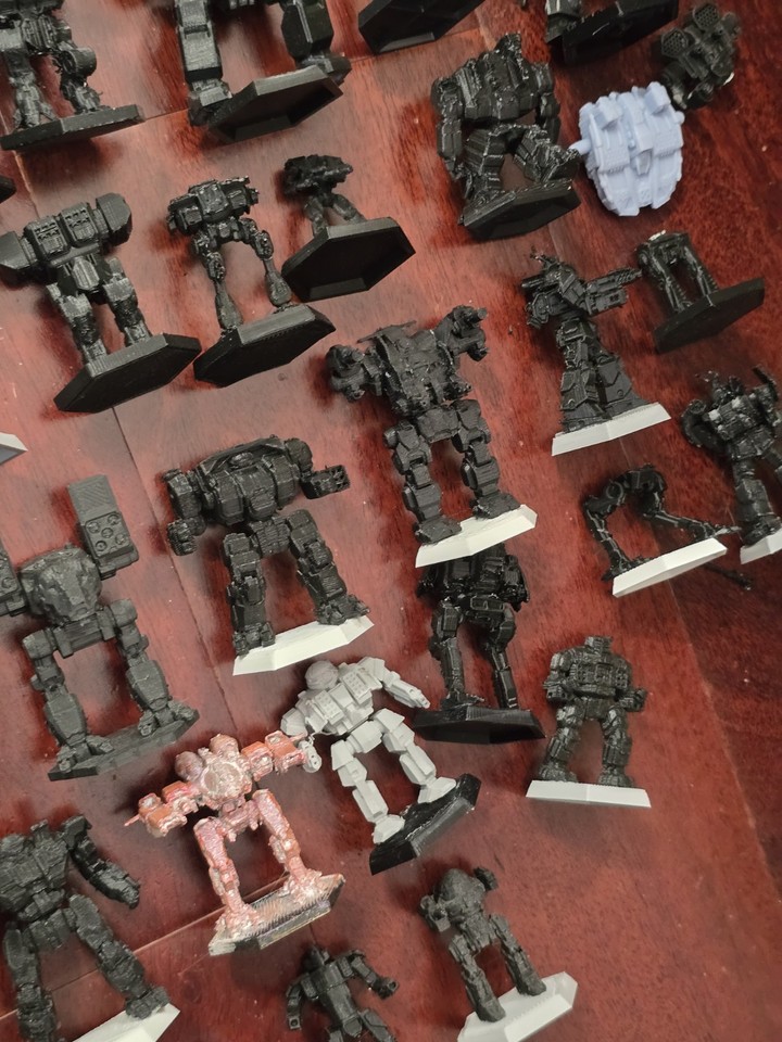 BattleTech Battlemech Job Lot 100+ Mechwarrior Mecha Gundam Robots 3D ...