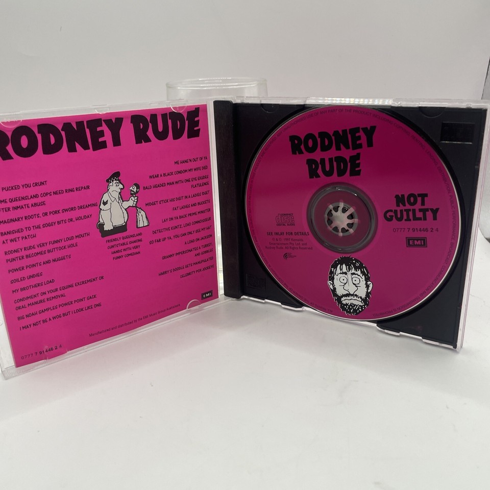 Not Guilty by Rodney Rude (CD, 1997) Fast Free Post Aus Seller ...