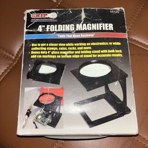 Vintage 1994 SE Foldable Magnifier Magnifying Glass 4-inch Lens for ...