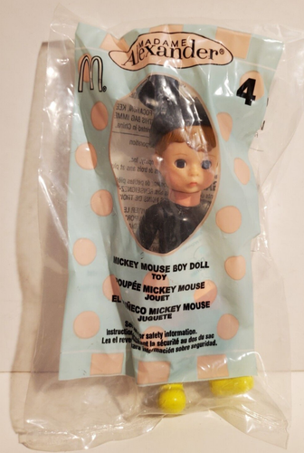 McDONALD'S HAPPY MEAL TOY MADAME ALEXANDER DISNEY MICKEY MOUSE BOY DOLL ...