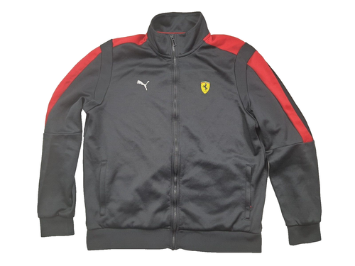 Ferrari track zip jacket Puma racing red size XL | eBay