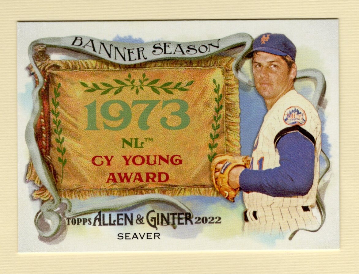 2022 Topps Allen & Ginter Banner Season insert Tom Seaver | eBay