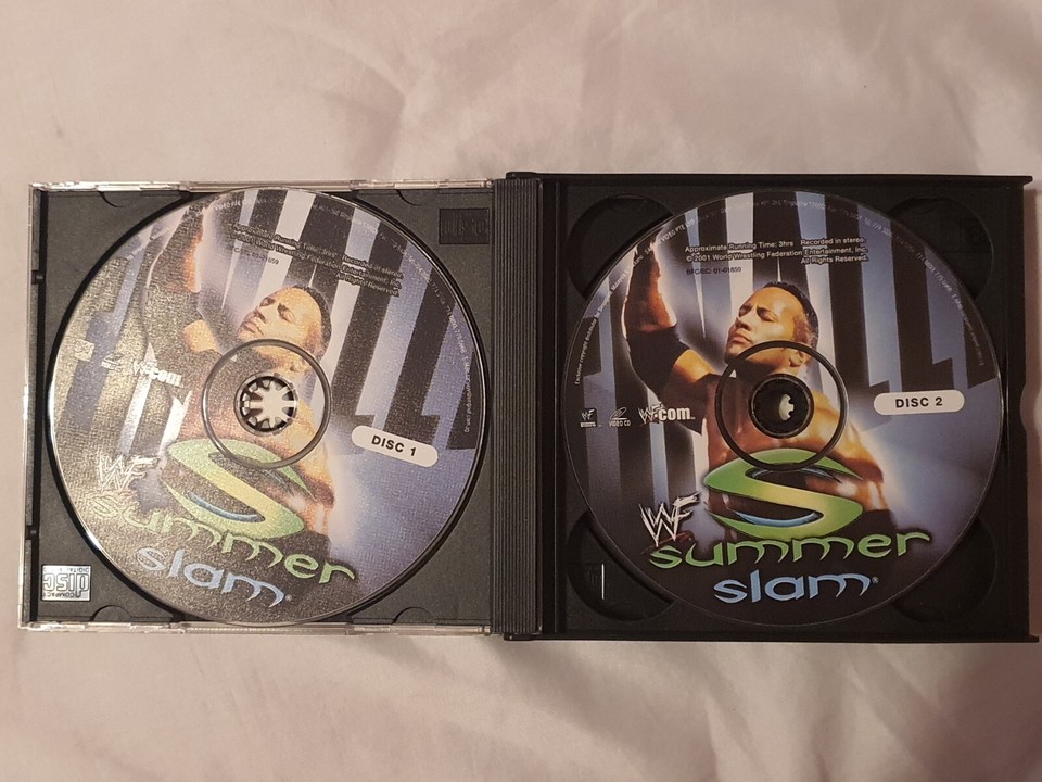 WWE : Summerslam 2001 VCD | eBay